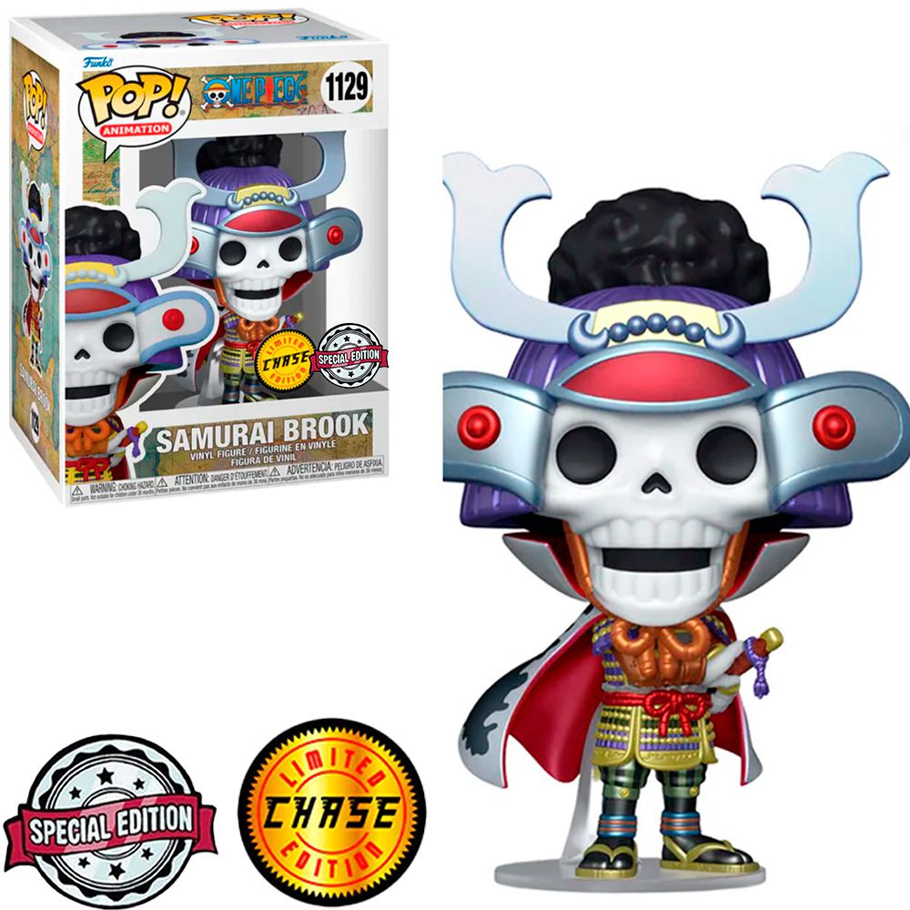 Funko Pop #1129 - Samurai Brook - One Piece - Brasil Games - Console ...