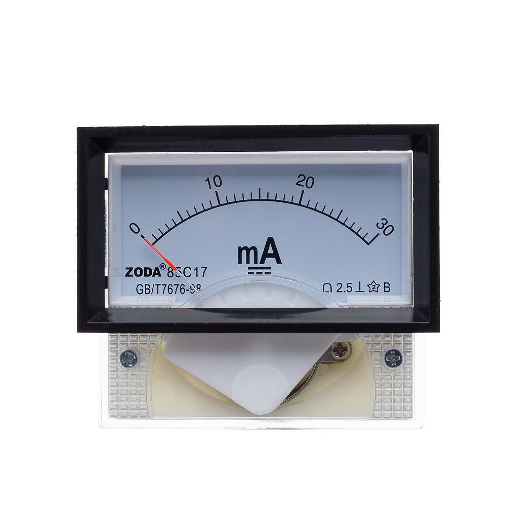 Miliamperímetro 30mA - Potencial Laser