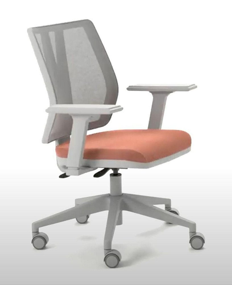 Cadeira Diretor Addit CINZA ERGONOMICA - Móveis corporativos