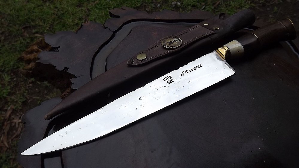 FACA TRADICIONAL GAÚCHA 10'' - Casa Quality - Loja de Facas ...