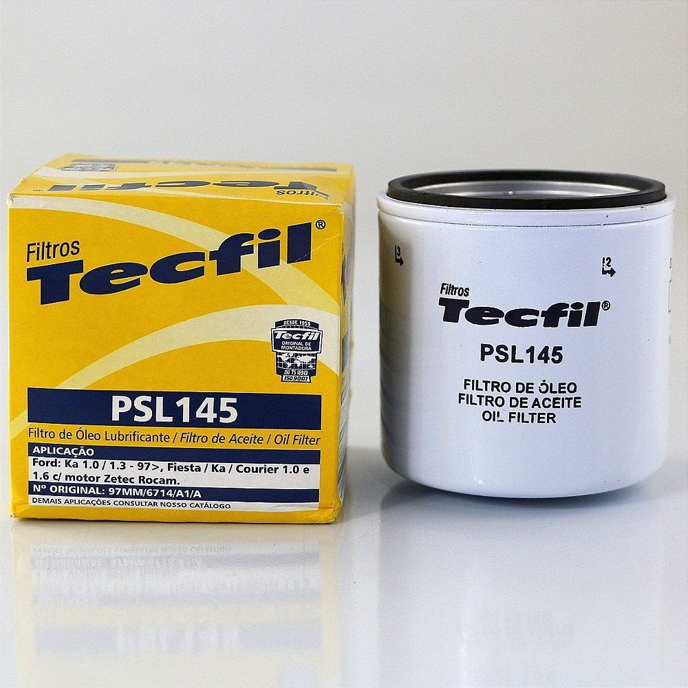 TECFIL PSL145 Filtro De leo Lubrificante Showlub TECFIL PSL145 Filtro De leo Lubrificante Showlub