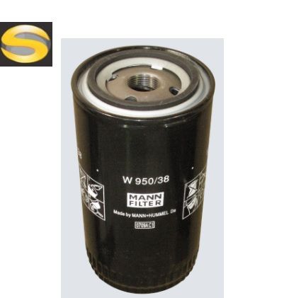 MANN W950/38 - Filtro de Óleo Lubrificante - Showlub