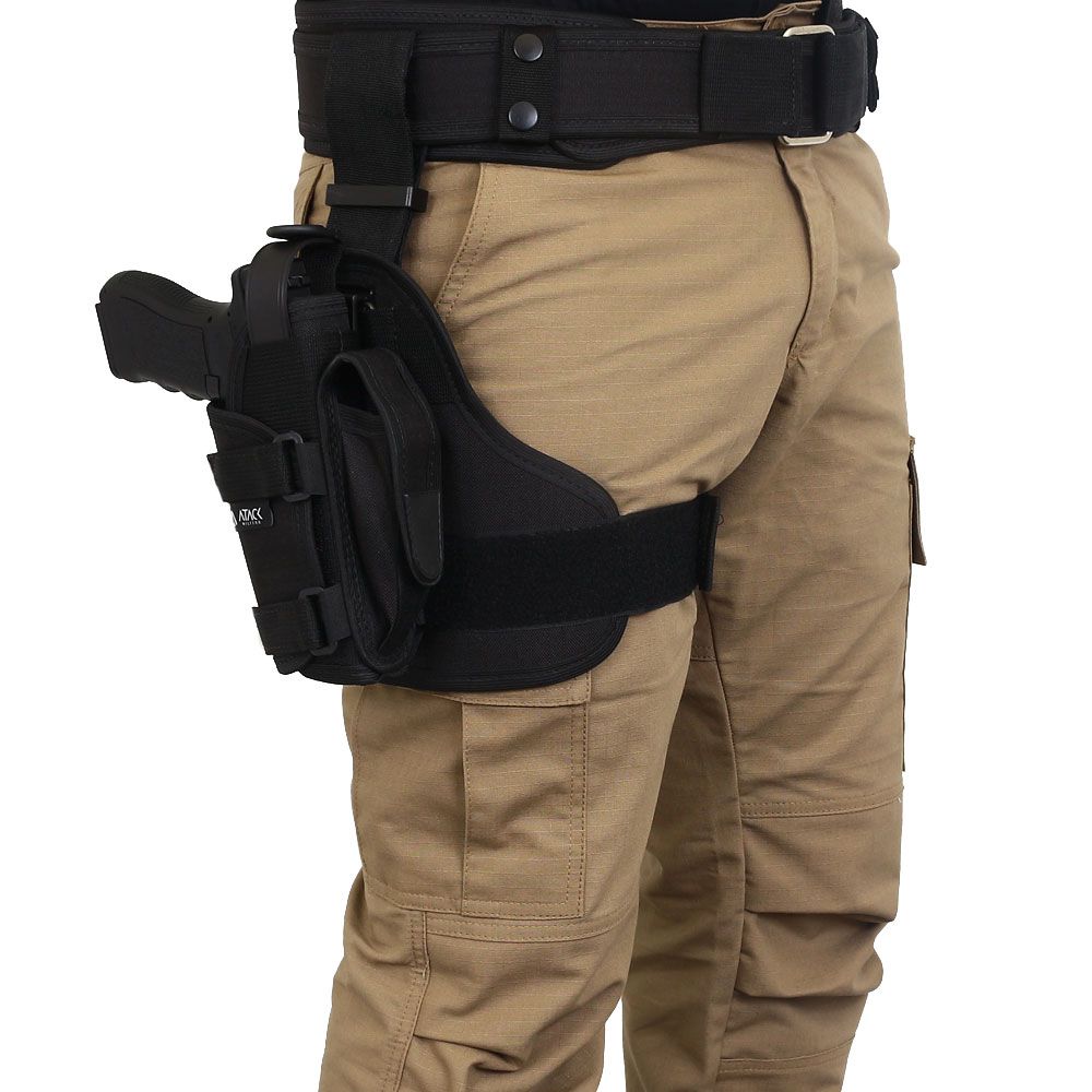 Coldre de Perna Concept Ambidestro | Coldres em Nylon - Atack Militar ...