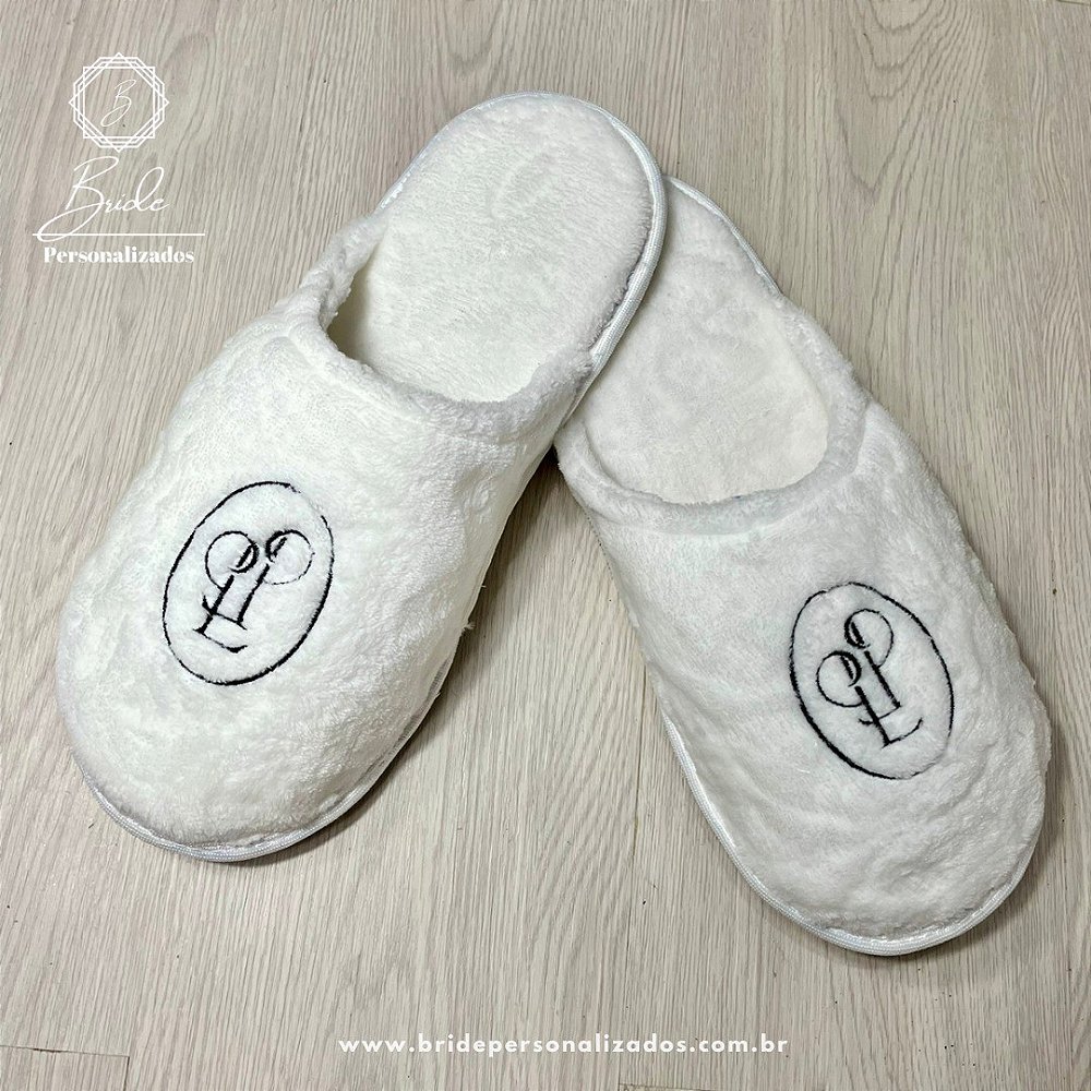 pantufa personalizada logomarca - Bride Personalizados - Brindes ...