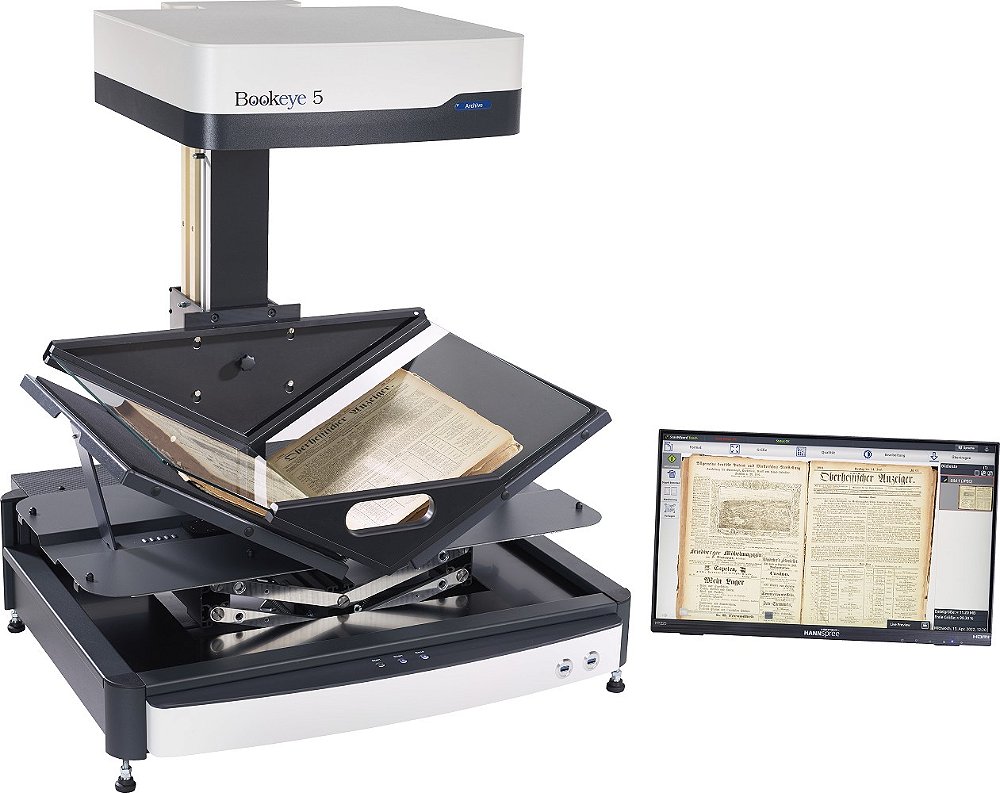 Scanner Planetário Bookeye 5 V2 Archive - Macrosolution