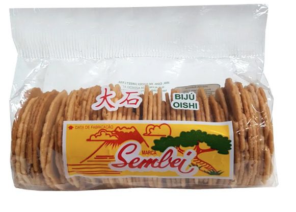 BISCOITO ORIENTAL BIJU SEMBEI - 400g e 200g - Miki Produtos Orientais