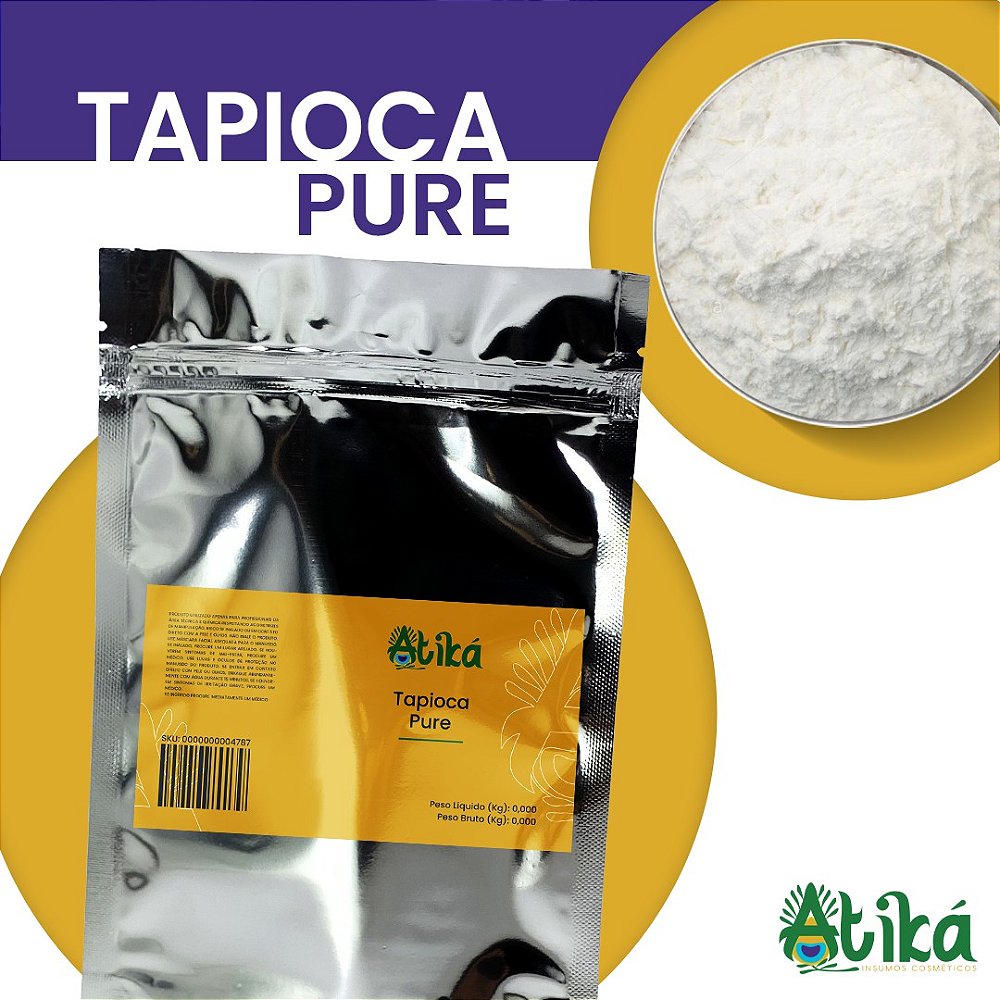 Tapioca Pure - Ati-Ká | Insumos Cosméticos