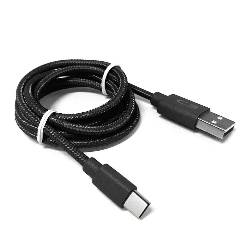 Cabo USB-Tipo C C3Plus CB-C21BK Preto 2M - JD Informática MS - A loja ...