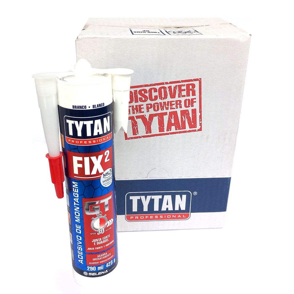 Adesivo de montagem ultra forte e rápido FIX2 GT Tytan Professional ...