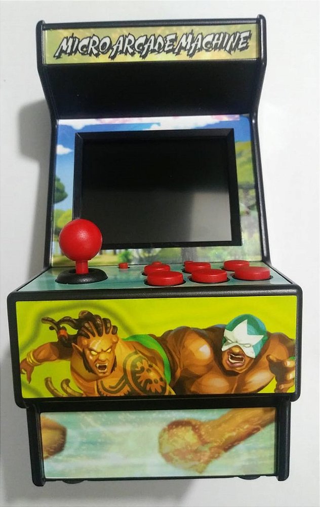 Mini Arcade Portátil Sega Com 156 Jogos Clássicos 16 Bits - RIKATECH