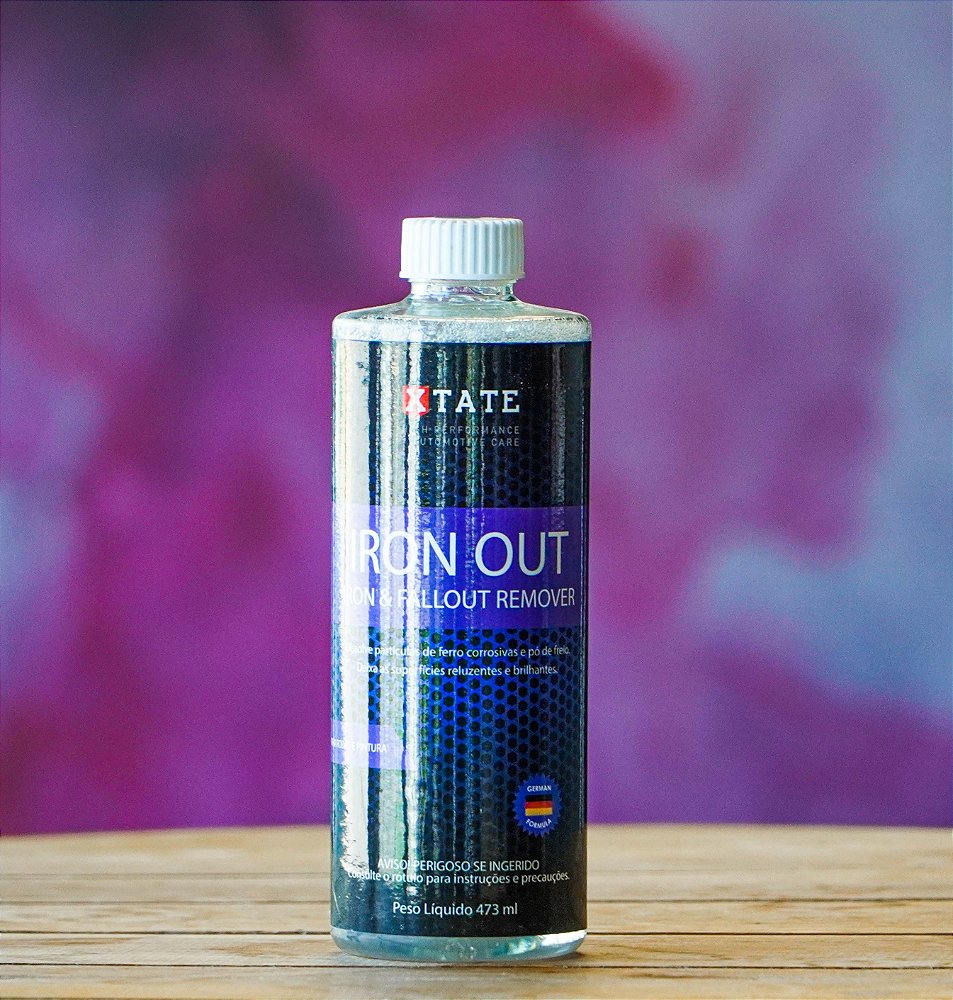 IRON OUT DESCONTAMINANTE FERROSO 500ML - XTATE - 500 Pro Produtos ...