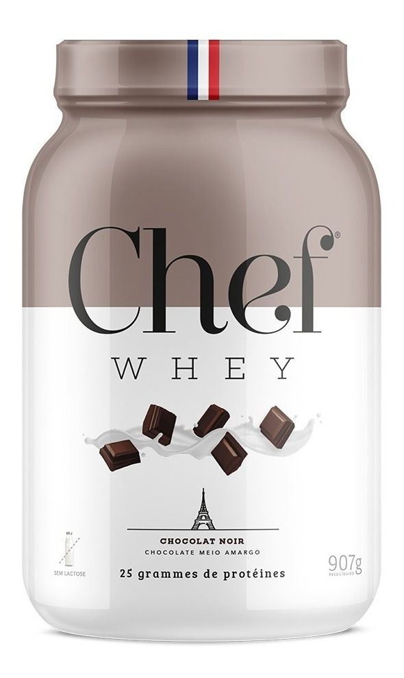 Chef Whey Protein Gourmet Zero Lactose 907g - Chef Whey - Fast ...