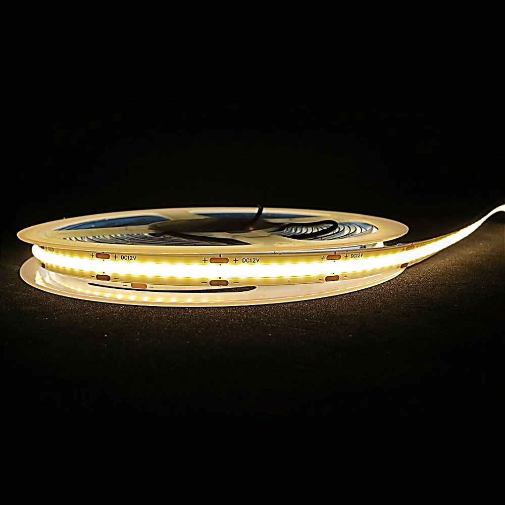 Fita LED Neon 2835 Branco Quente 3000K 5 Metros 12V - BENLUZ ...