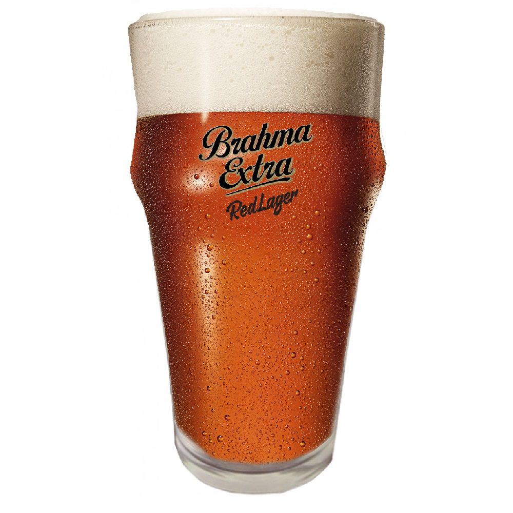 Copo Pint Cerveja Brahma Extra Red Lager Ambev - Maesttro - Maesttro ...