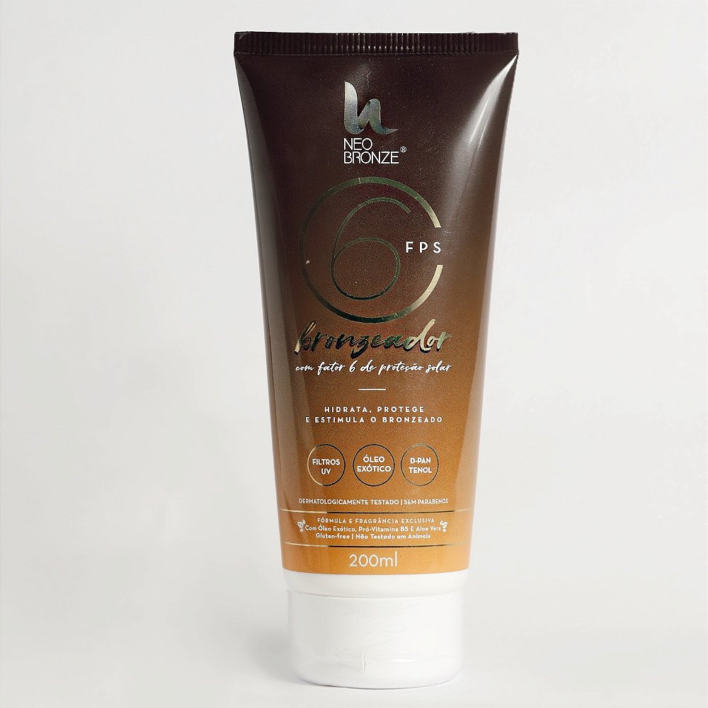 Loção Bronzeadora com FPS 6 - Neo Bronze - Bronzeadores