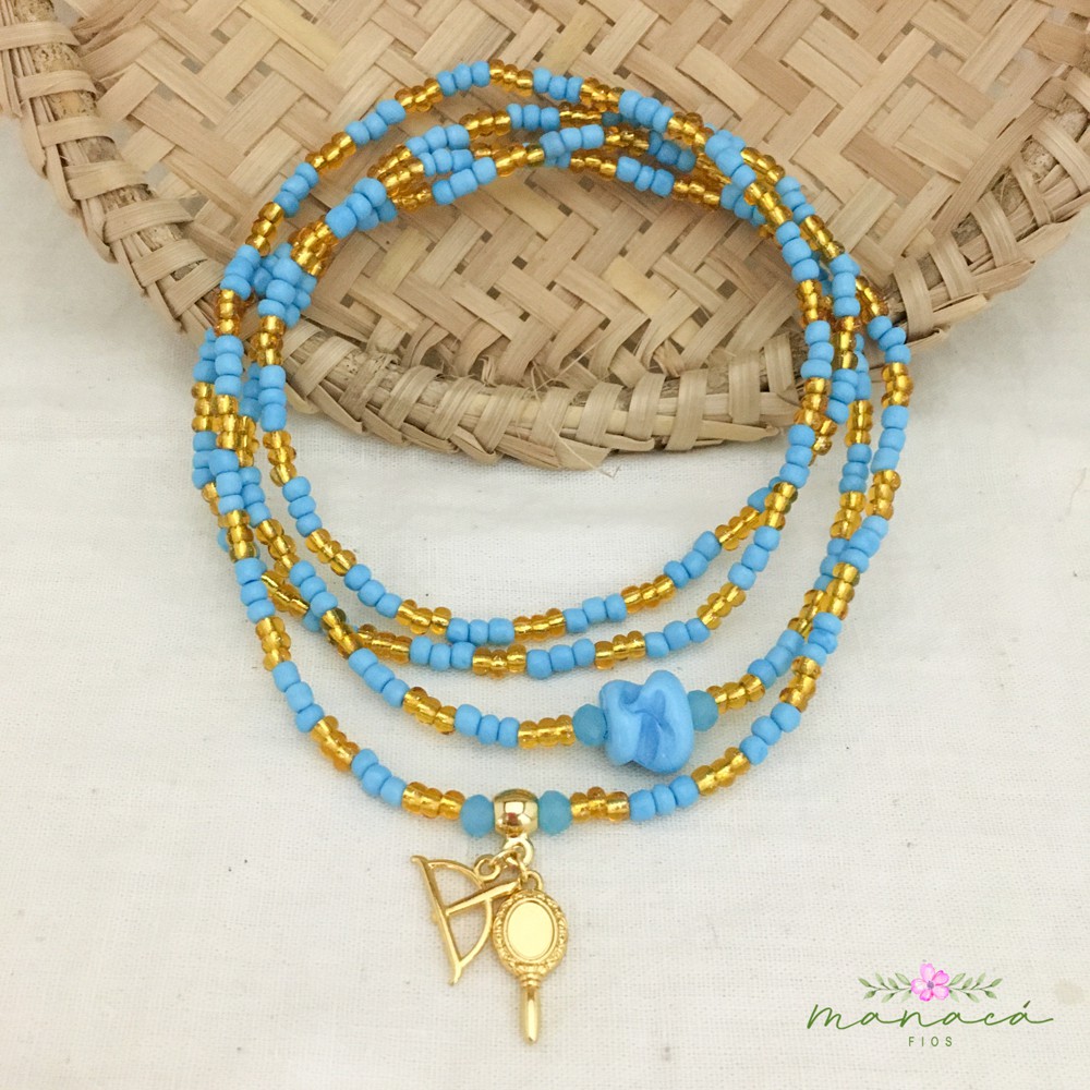 Guia de Proteção de Logun Edé - Manacá Fios