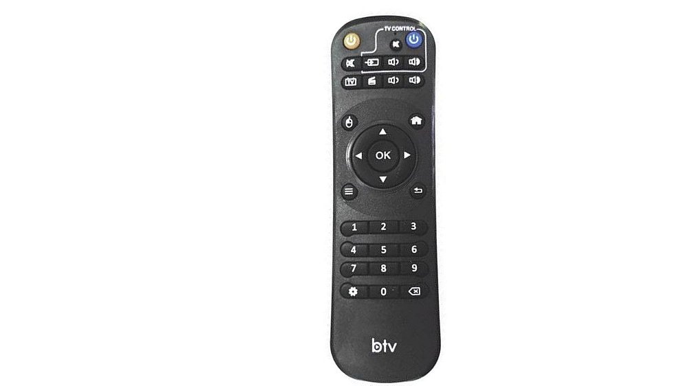 CONTROLE PARA RECEPTOR BTV B8 B9 B10 E B11 - SÓ CONTROLES-CONTROLES ...
