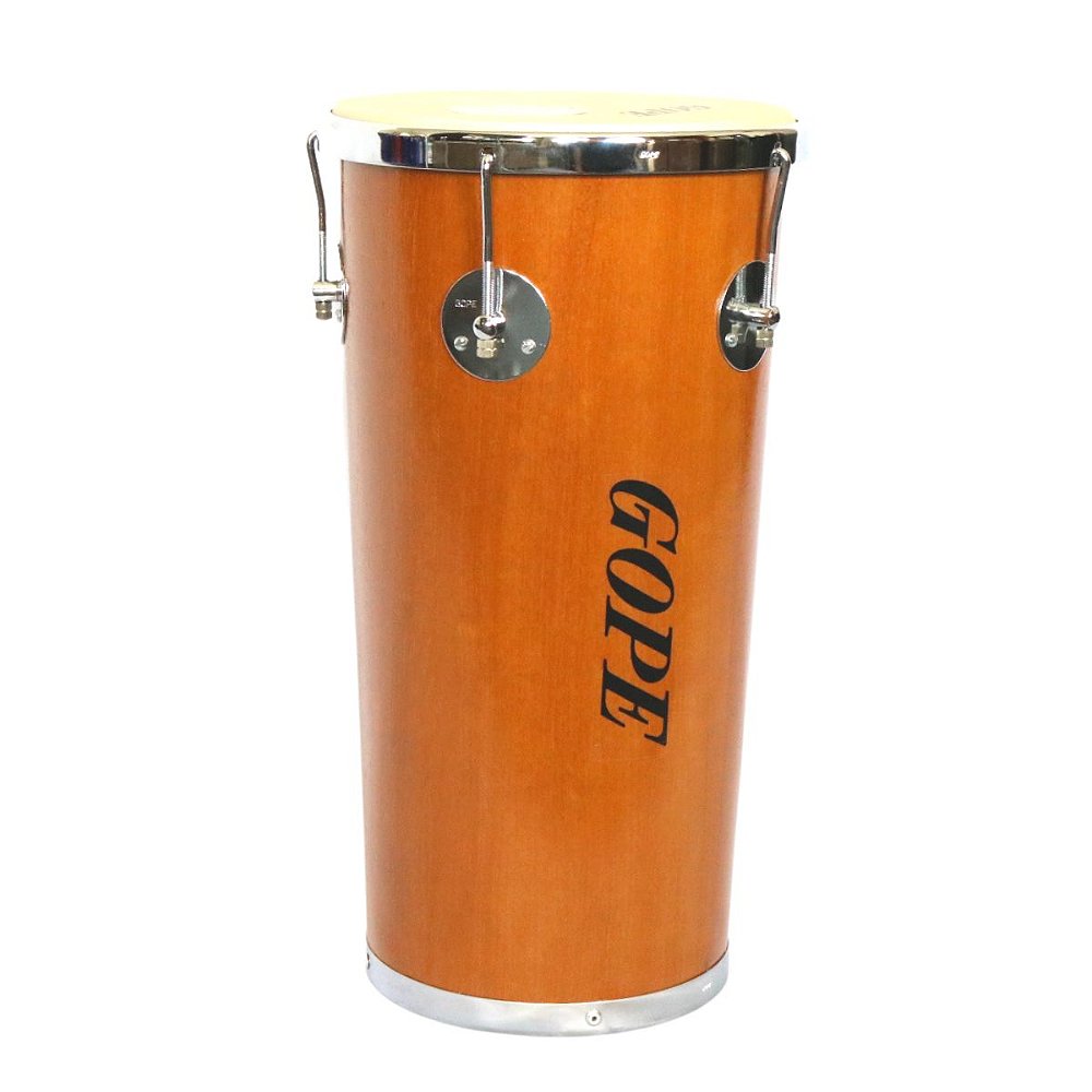 Rebolo Tantan Gope 10" 50cm Madeira com Aro Cromado - Instrumentos de ...