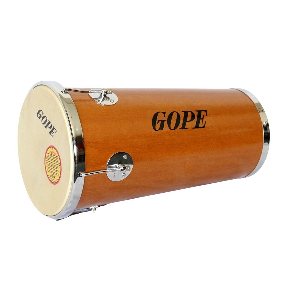 Rebolo Tantan Gope 10" 50cm Madeira com Aro Cromado - Instrumentos de ...