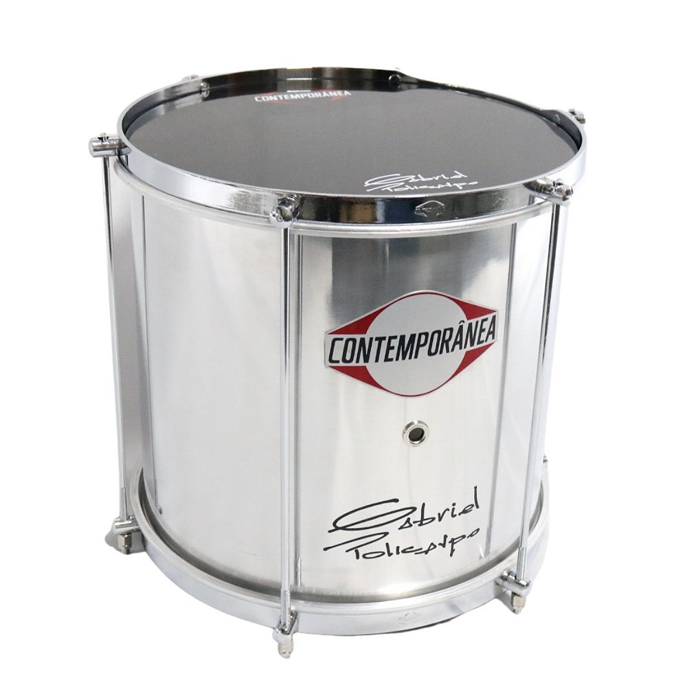 Repinique Repique Contemporânea 12" 30cm Gabriel Policarpo Alumínio ...