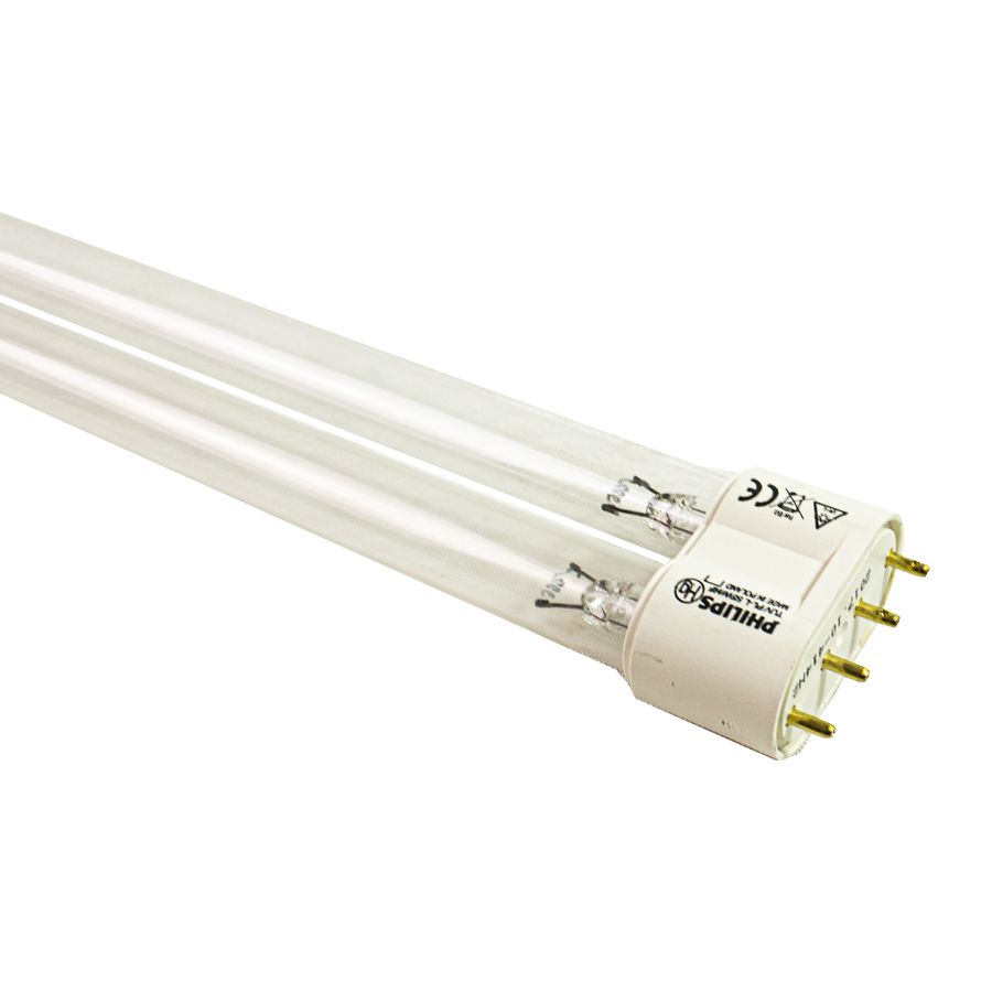 Lâmpada UV 55W ultra violeta germicida Philips UVC filtro aquario ...