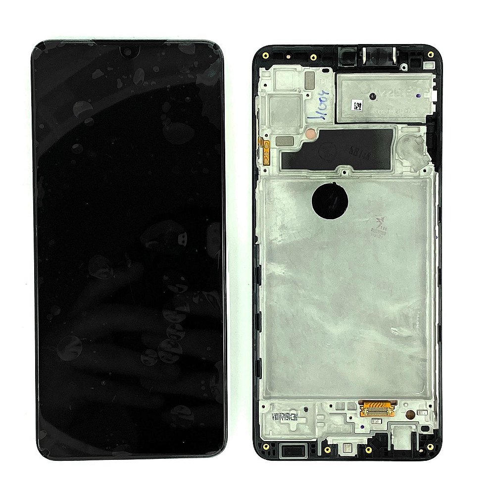 Frontal Completa Tela Touch Display LCD Samsung A22 4G ** COM ARO ** - Smarts Parts