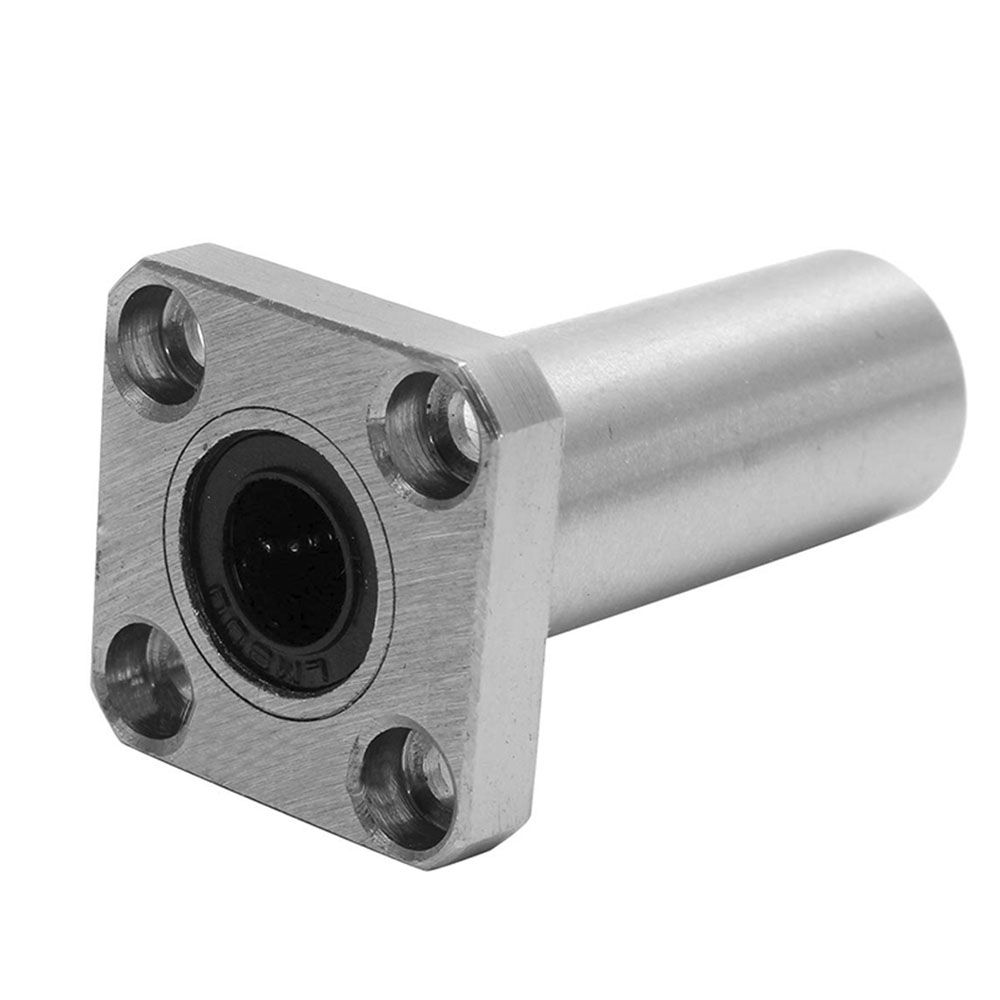 Rolamento Linear Longo com Flange para eixo linear retificado e inox ...