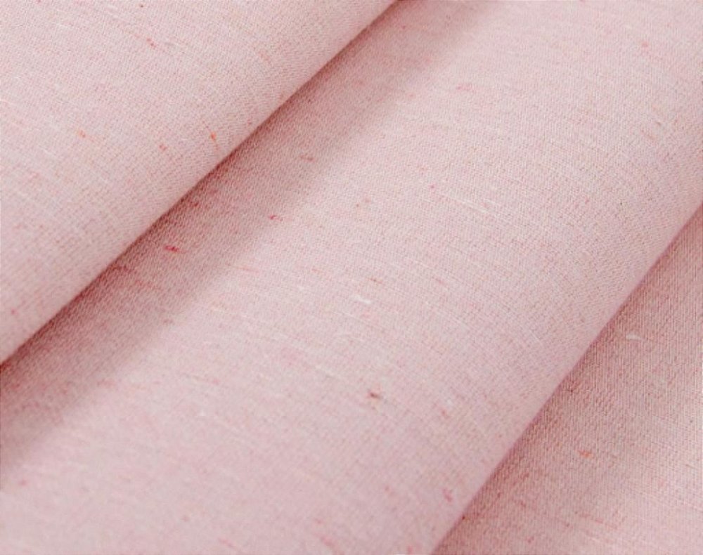 LINHO ROSA DUBLADO 50X1,40CM - TEM DE TUDO AVIAMENTOS