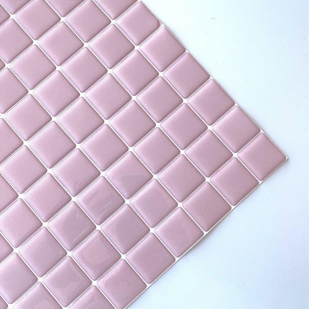 Pastilha Resinada Rosa Millennial - Pastilha Resinada