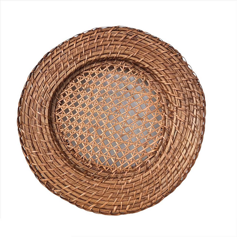 SOUSPLAT RATTAN CASUAL - Loja Amor de Casa e Cozinha
