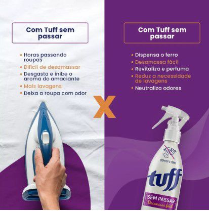 TUFF SEM PASSAR 350ML SPRAY - Casa Limpa Produtos de Limpeza