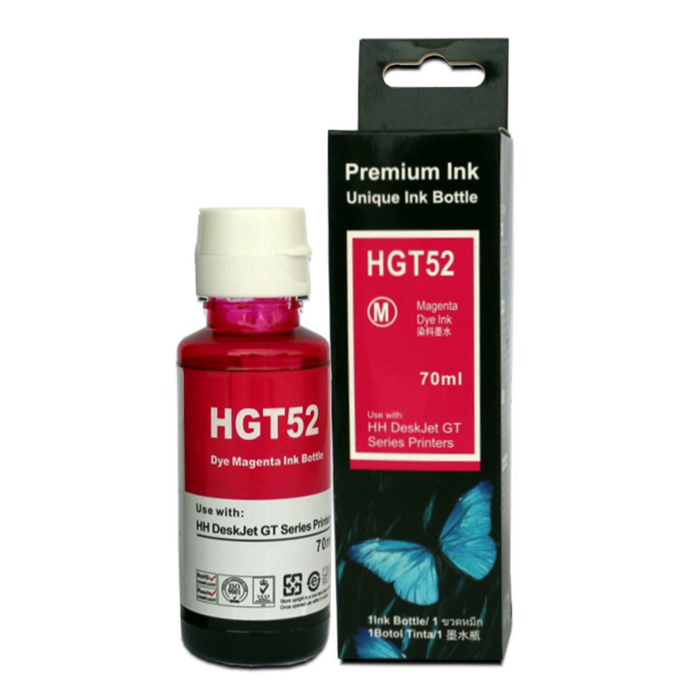 Tinta HP GT52 Magenta Corante | Compatível | 70 ML | Comprar & Cia.com ...