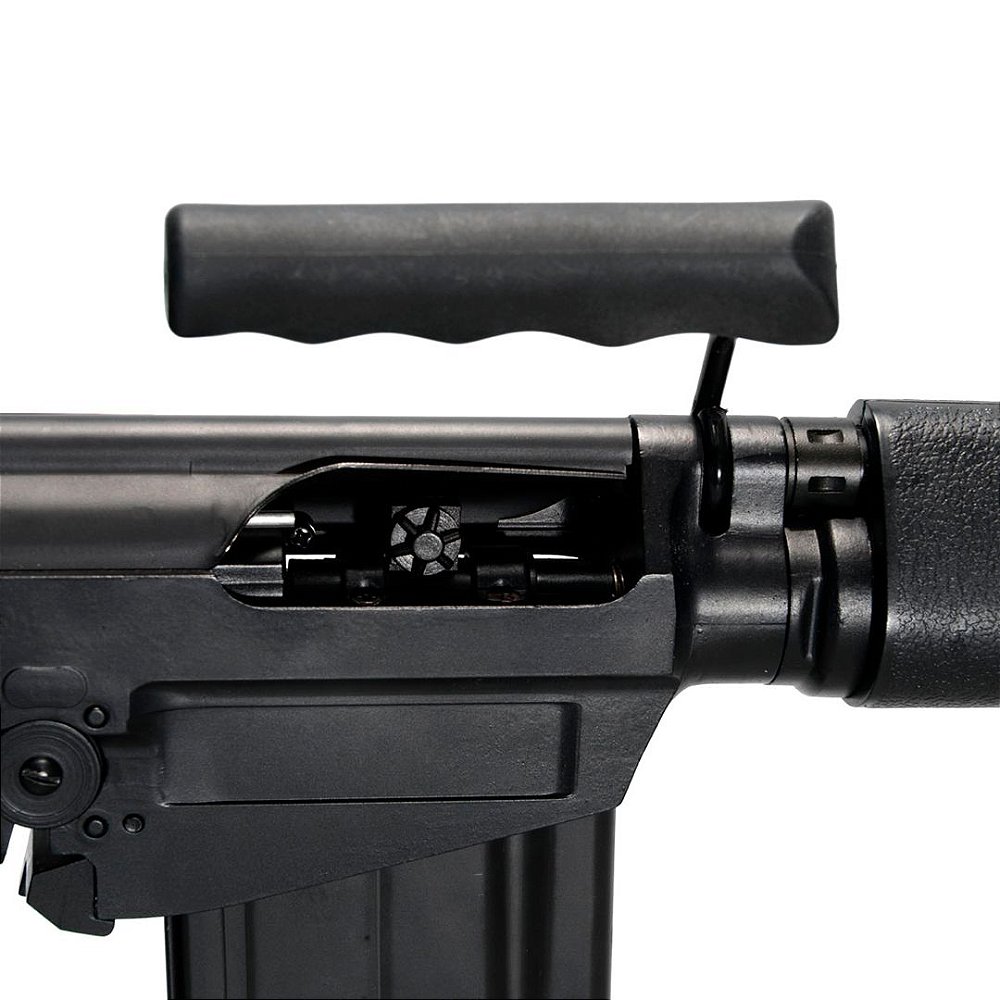 Rifle de Airsoft AEG Ares L1A1 Fal Ar-024-W Madeira Cal. 6mm - Try Airsoft