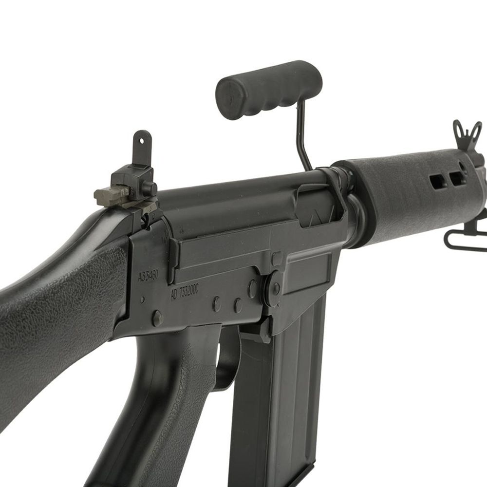 Rifle de Airsoft AEG ARES L1A1 FAL AR-024-P Black Cal 6mm - Try Airsoft