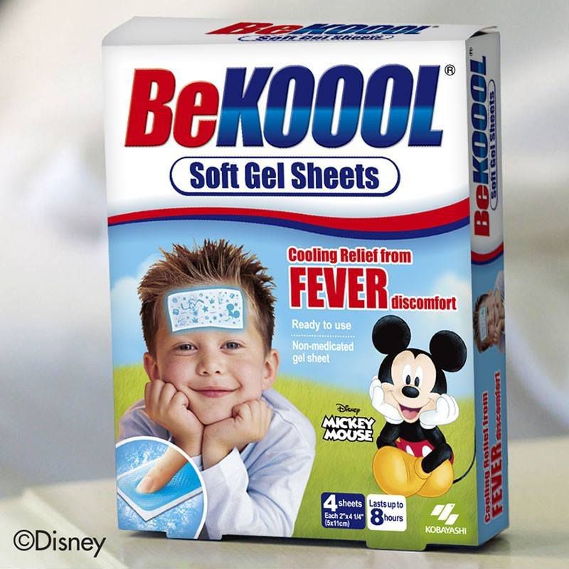 BEKOOOL - Adesivo para febre e alívio da dor, Importado - BABY LAY