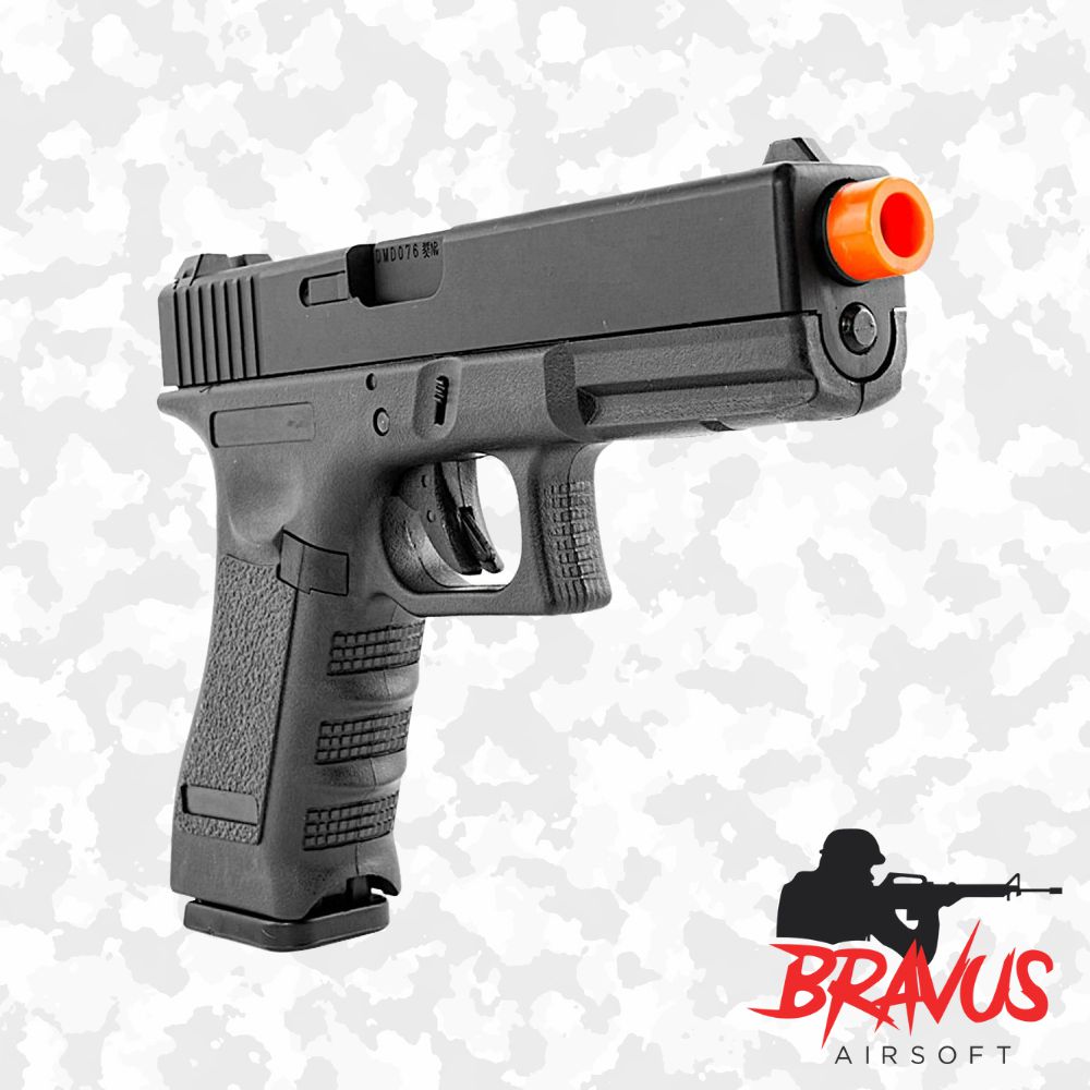 PISTOLA AIRSOFT GLOCK GBB G17 R17 - ARMY ARMAMENT - BRAVUS AIRSOFT - A ...