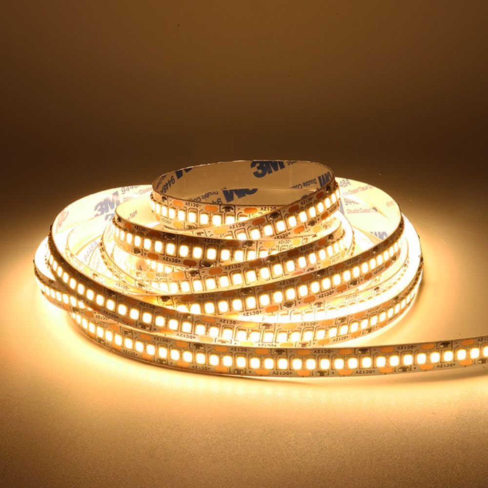 Fita de Led 19,2W/M 240LEDS 3000K 1500LM 12V Rolo 5 Metros - Shopping ...