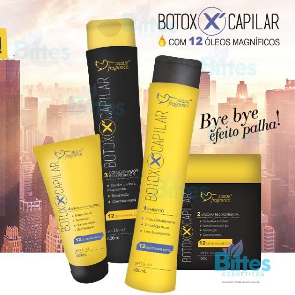 Comprar Kit Botox Capilar Suave Fragrance Cosméticos Selagem dos Fios ...
