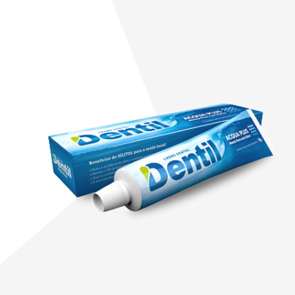 Creme Dental Dentil Acqua Plus Menta C/ Xilitol 12 Unidades 90G - Loja ... Creme Dental Dentil Acqua Plus Menta C/ Xilitol 12 Unidades 90G - Loja ...