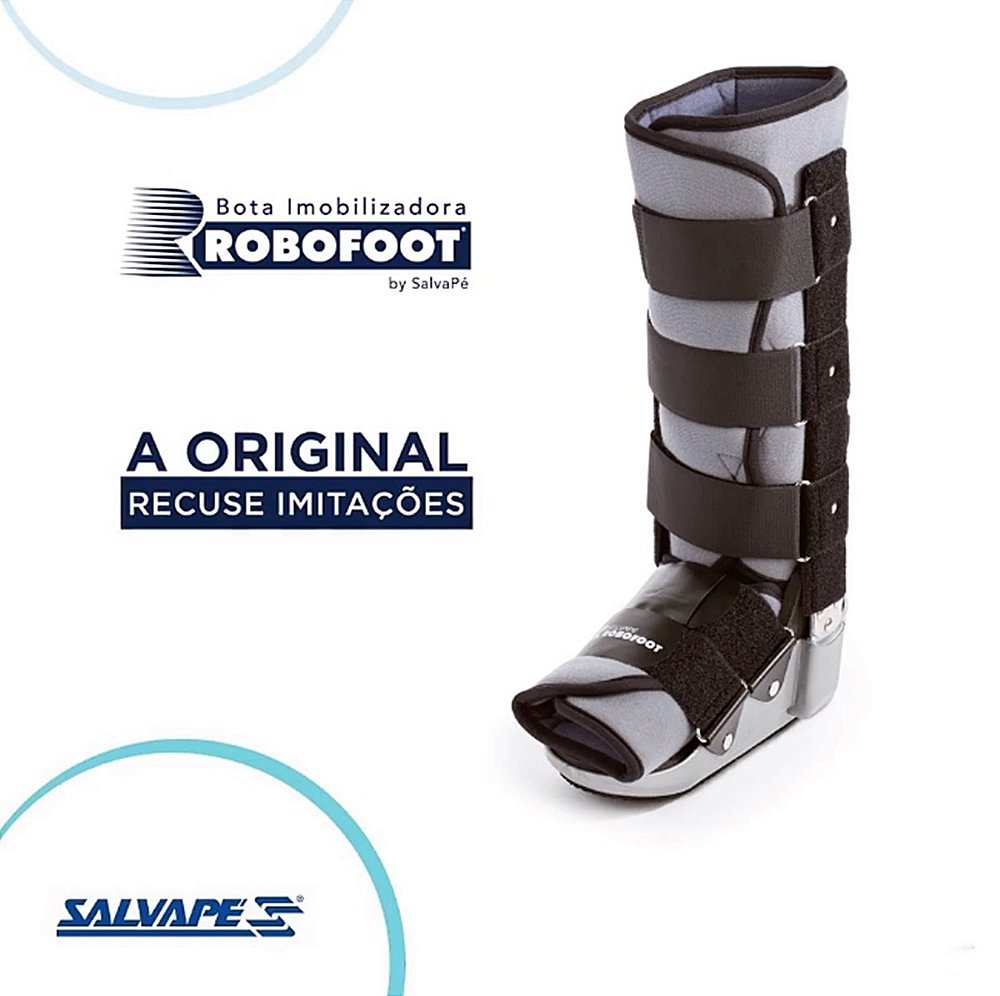 Bota Imobilizadora Robofoot Longa Salvapé - Shopmedical Produtos para ...