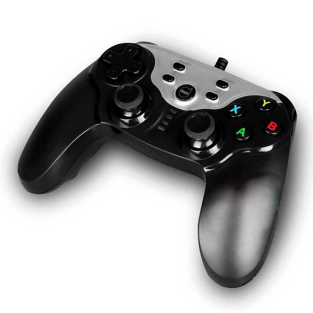 Controle Dazz Dual Shock Cyborg PC/PS3 - LOJA GAMEUP