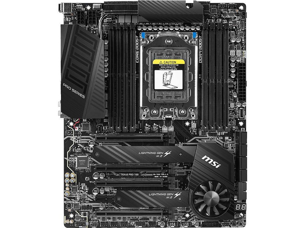 Placa Mãe MSI Pro 10G TRX40 sTRX4 - Peças para Computadores e ...