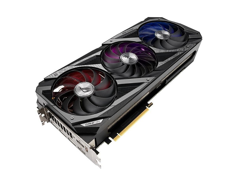 Placa de Vídeo Asus GeForce RTX 3090 24GB - Strix OC - Peças para ...