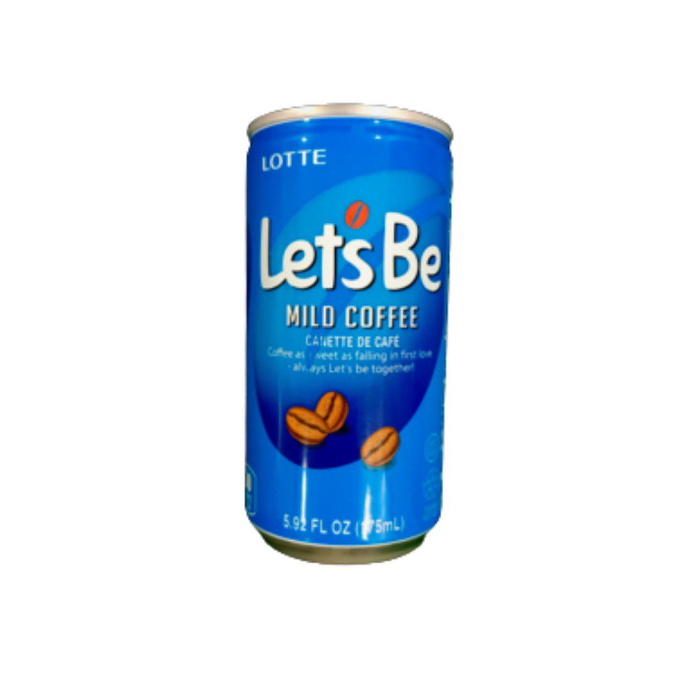 Café Lets Be Mild - Lotte 175 ml - Made In Korea Minas