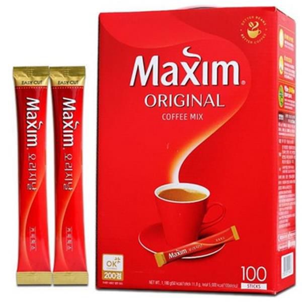 Café Maxim Original em pó (12g) - Made In Korea Minas