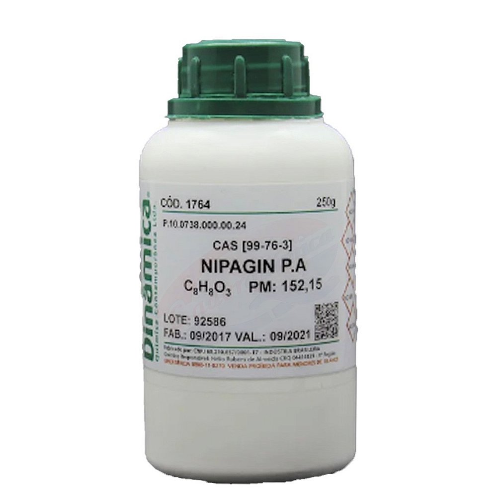 Nipagin PA 500g Dinâmica - Laderquimica - Laderquimica - Linha completa ...