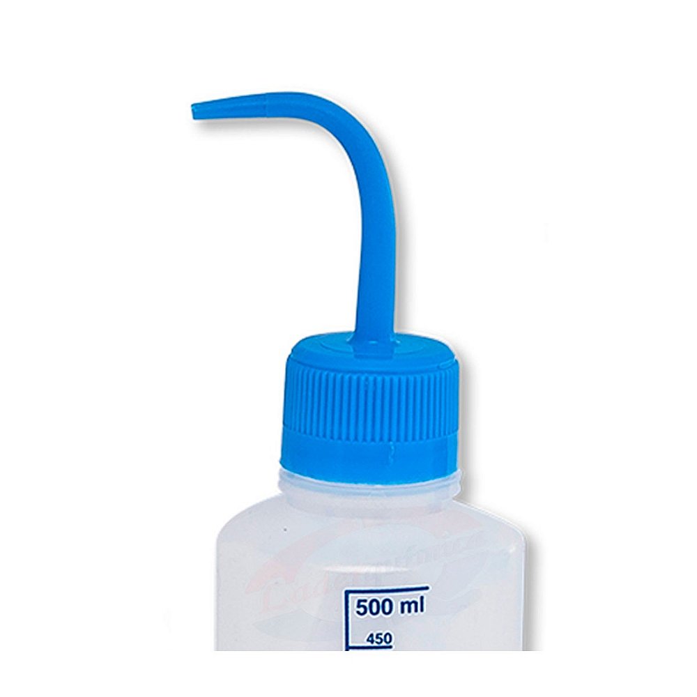 Pisseta Graduada Com Bico Curvo Cap. 500Ml - Laderquimica ...