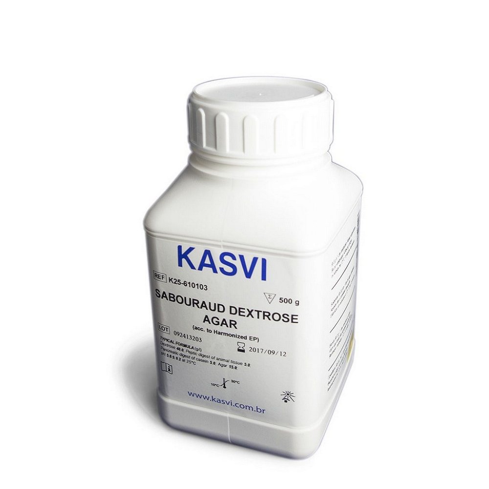 Agar Sabouraud Dextrose Frasco 500 G - Laderquimica - Laderquimica ...