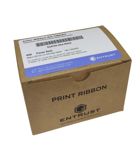Ribbon Datacard Color (YMCKT) 534700-004-R002 P/ SD160, SD260 E SD360 C ...
