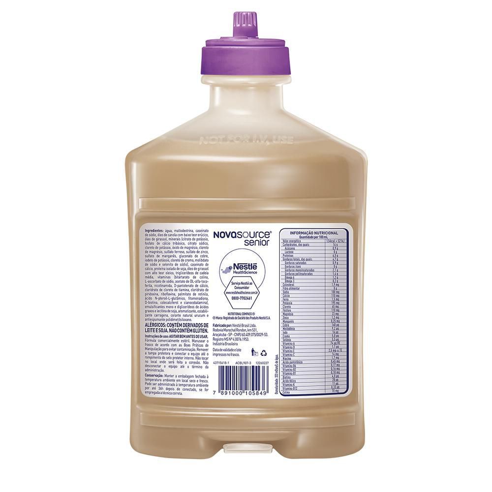 Novasource Senior Sistema Fechado - 1 Litro Nestlé | Le Farma - Le ...